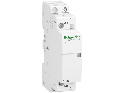 Kontaktorius 1P 16A 12V AC 1no 1 modulio ICT Acti9 - SCHNEIDER ELECTRIC