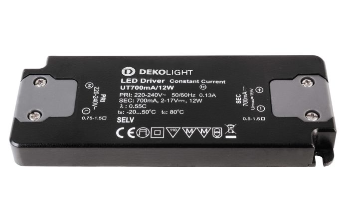 Transformatorius LED 12W 500mA 12-24V DC dimeriuojamas - DEKO LIGHT