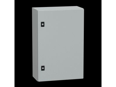 Skydas v/t 600x400x200 IP66 metalinis su montažine plokšte CRN ...