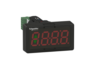 Indikatorius skaitmeninis 4 skaitmenų D22mm 4-20mA raudonas XB5 Harmony ...