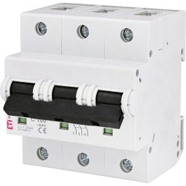 Automatas 3P 100A C 10kA ETIMAT 10 3p C100- ETI