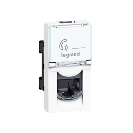 Lizdas kompiuterinis RJ45 kat.6 FTP be rėmelio 1 modulio 22.5x45mm ...