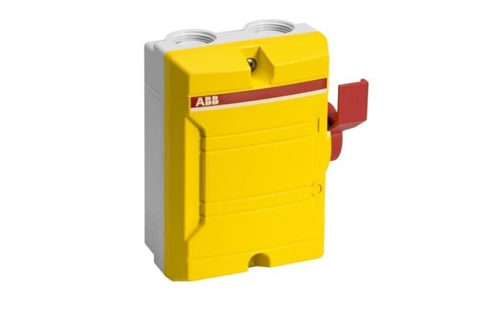 Jungiklis saugumo 3P 63A IP65 OTE63A3M - ABB