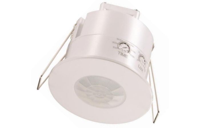 Jutiklis judesio v/t IP65 1000W 360 laipsnių H-2.2m D-8m baltas ...